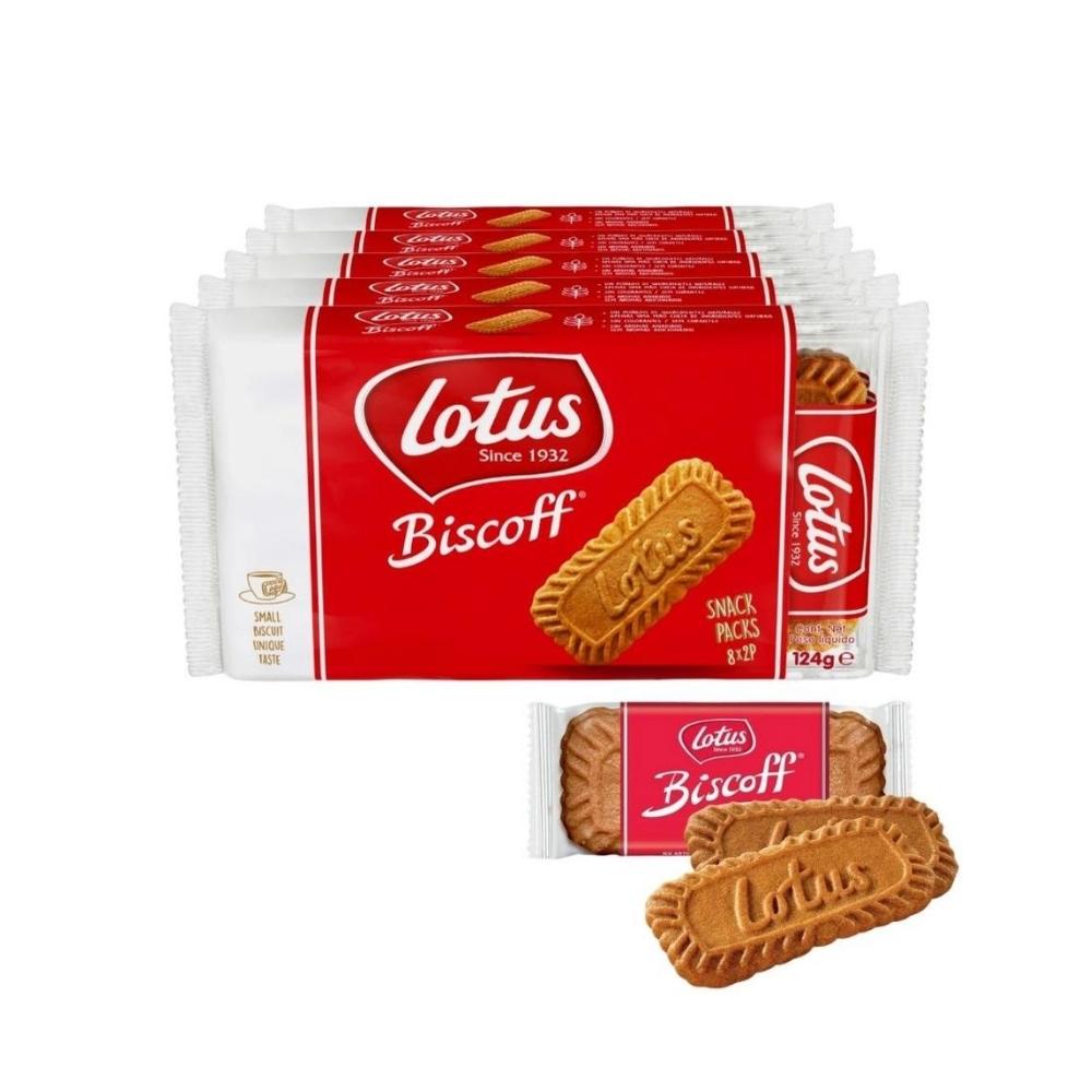 Biscoff LOTUS Snack Packs 124g | Shopee Brasil