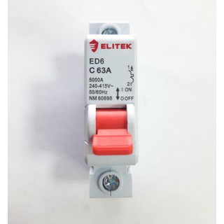 Disjuntor Unipolar Curva C ELITEK - 10A-16A-20A-25A-32A-40A-50A-63A-80A-100A | Shopee Brasil