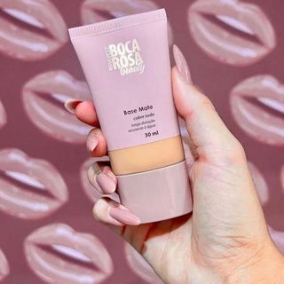 Base Boca Rosa nova embalagem, alta cobertura | Shopee Brasil