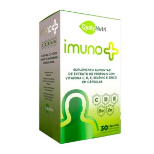 Imuno + 30 Cápsulas Suplemento Alimentar para Reforço à Imunidade ...