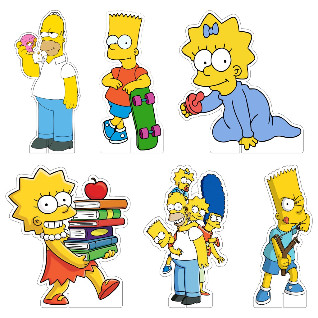 Kit Display De Mesa Festa Infantil Simpsons | Shopee Brasil