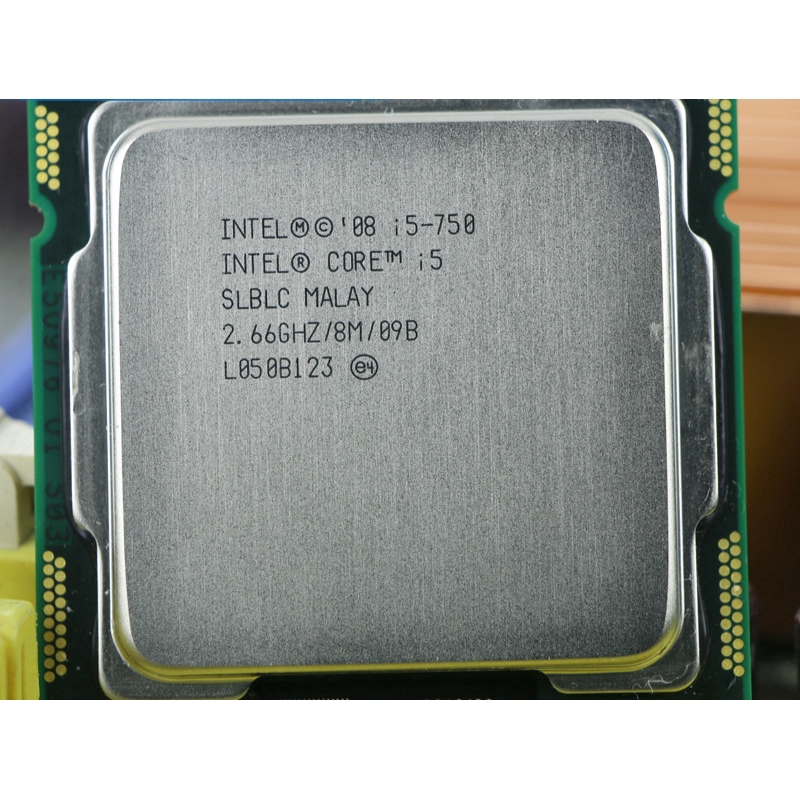 Intel i5 750 cpu, / 2.66GHz / LGA1156 / 8MB /Quad-Core / i5-750 ...