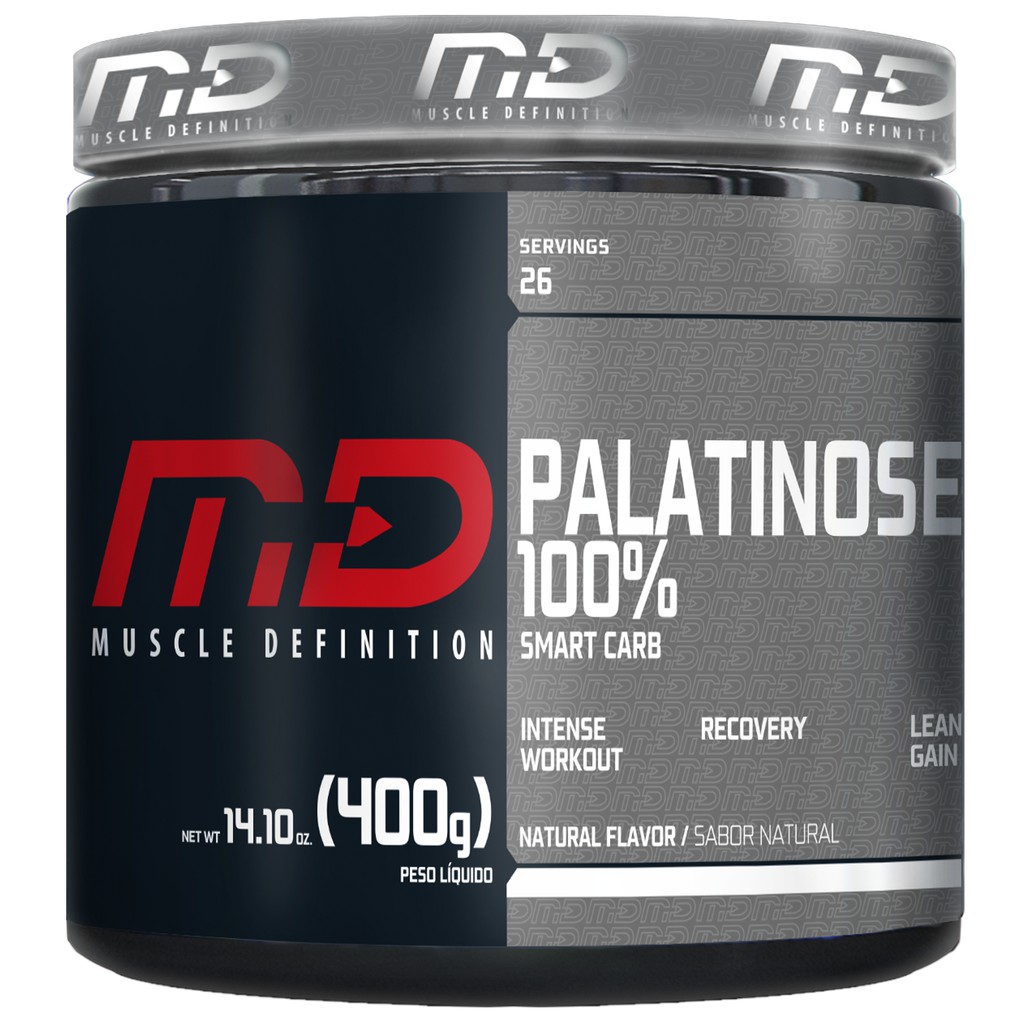 Palatinose 100% (400g) – MD Muscle Definition | Shopee Brasil