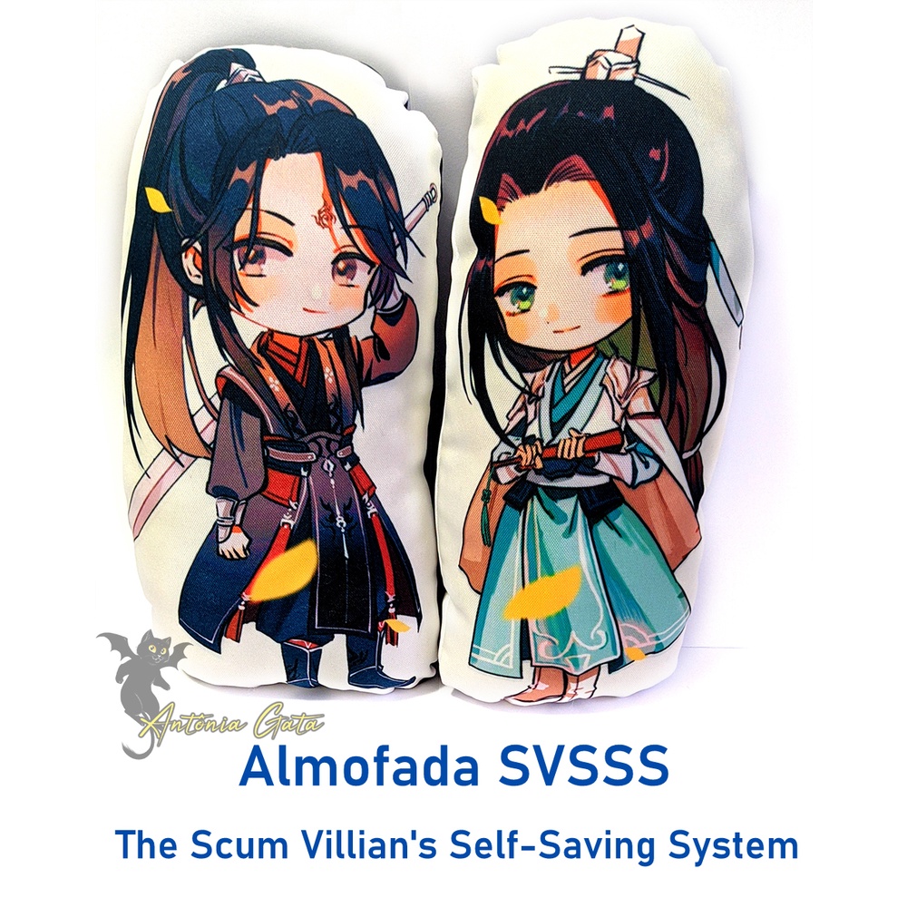 Almofada chibi MTXT The Scum Villian's Self-Syqqaving System SVSSS Shen ...