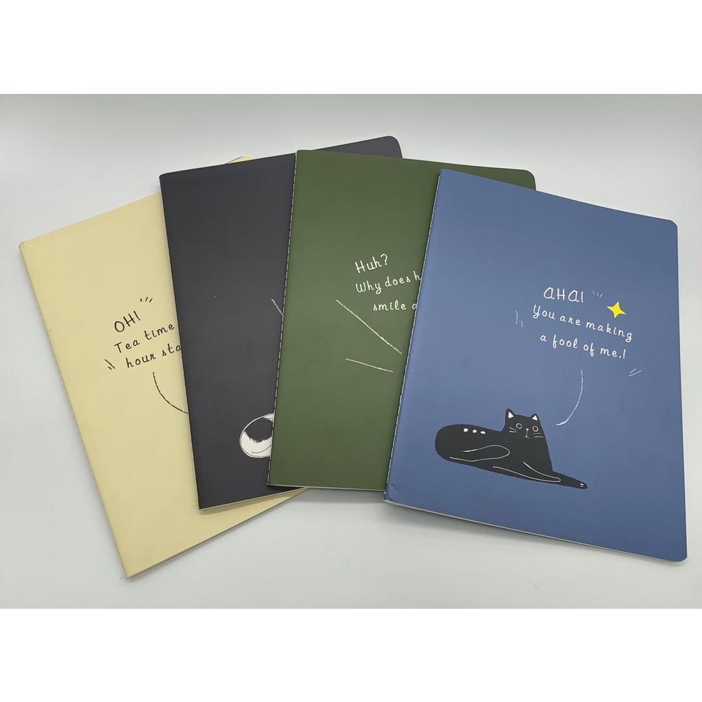 Bloco pautado Caderno Notebook - Gata pautado - 12 blocos / WX GIFT ...