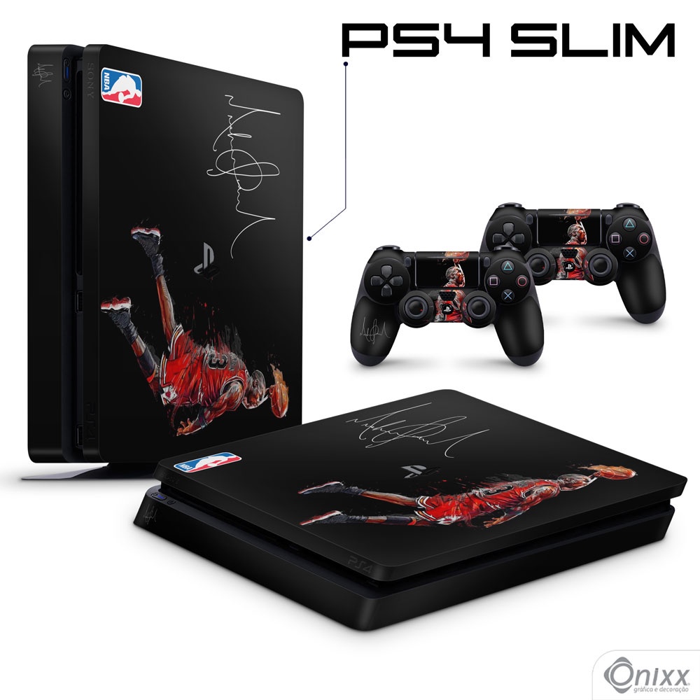 Skin PS4 SLIM Adesiva Michael Jordan | Shopee Brasil