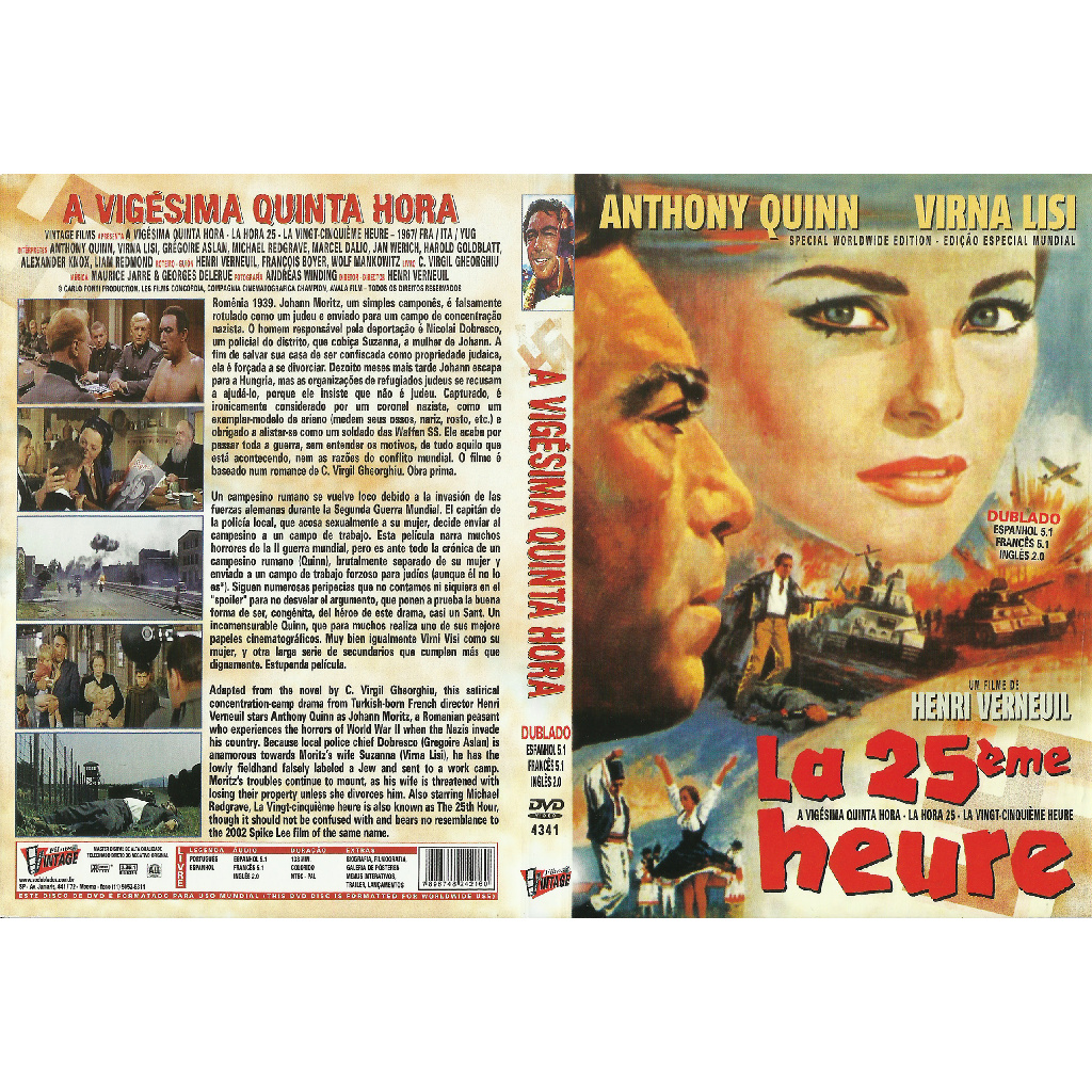 A Vigesima Quinta Hora (anthony Quinn) | Shopee Brasil A Vigesima Quinta Hora (anthony Quinn) | Shopee Brasil