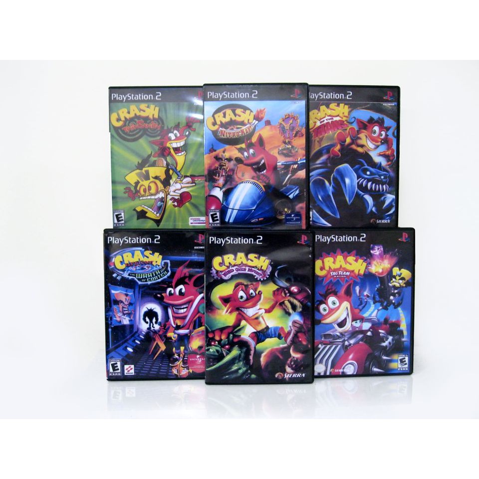 Crash Bandicoot Collection Ps2 Play2 Patch para console desbloqueado ...