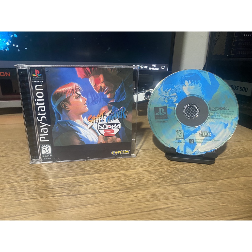 Street Fighter Alpha 2 para PS1 - Escorrega o Preço