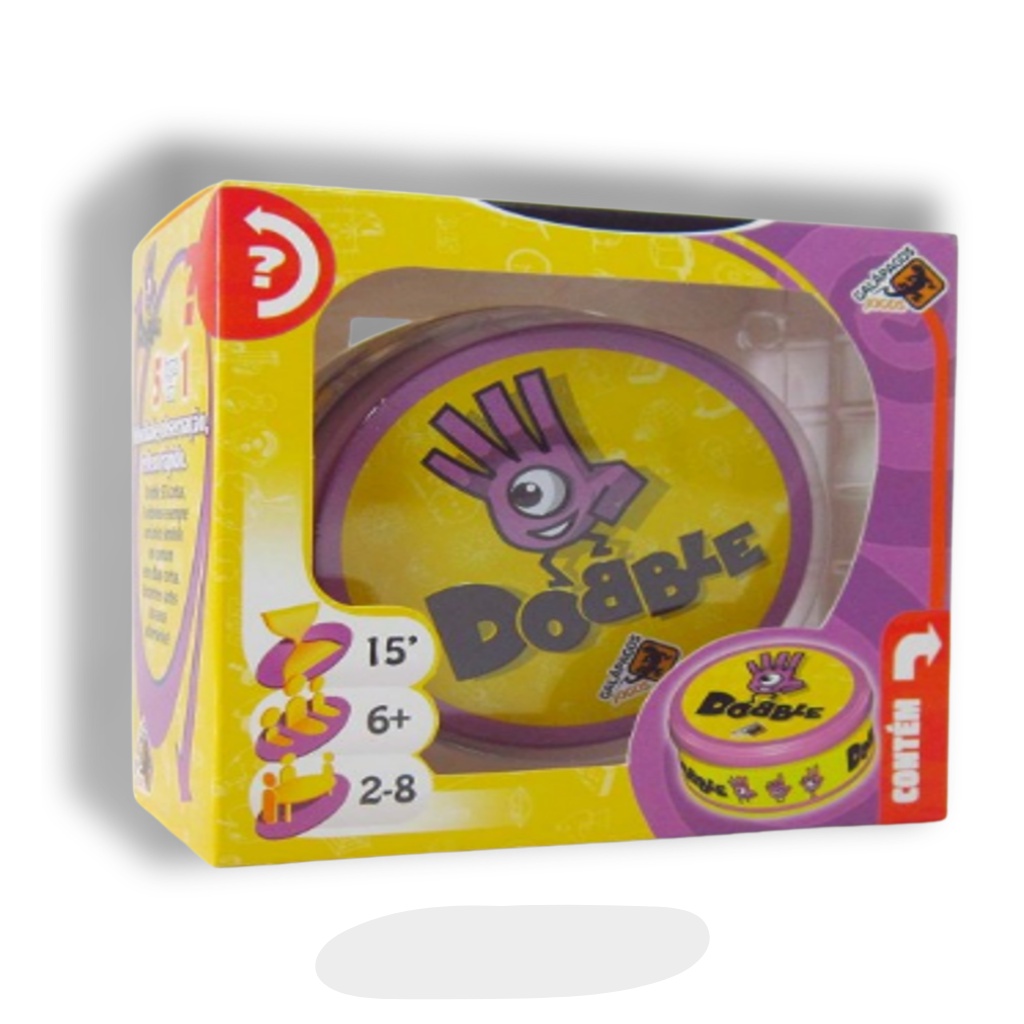 Dobble - Jogo de cartas - Galápagos | Shopee Brasil