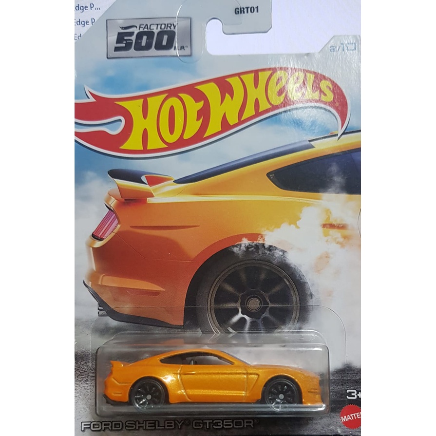 Hot Wheels Ford Shelby Gt350r Factory 500 - Escorrega o Preço