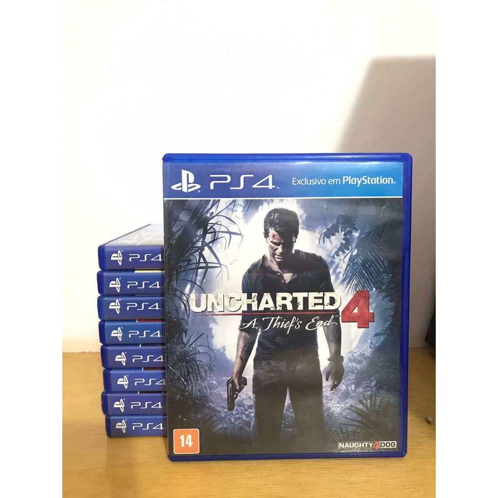 Uncharted 4 PS4 - Midia Fisica | Shopee Brasil