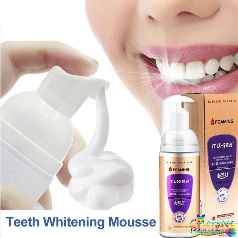 Probiotics Mousse De Creme Dental Limpeza Dos Dentes Remover Dentes ...