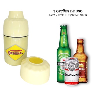 Porta Lata 3x1 Litrinho Long Neck Cerveja Original | Shopee Brasil