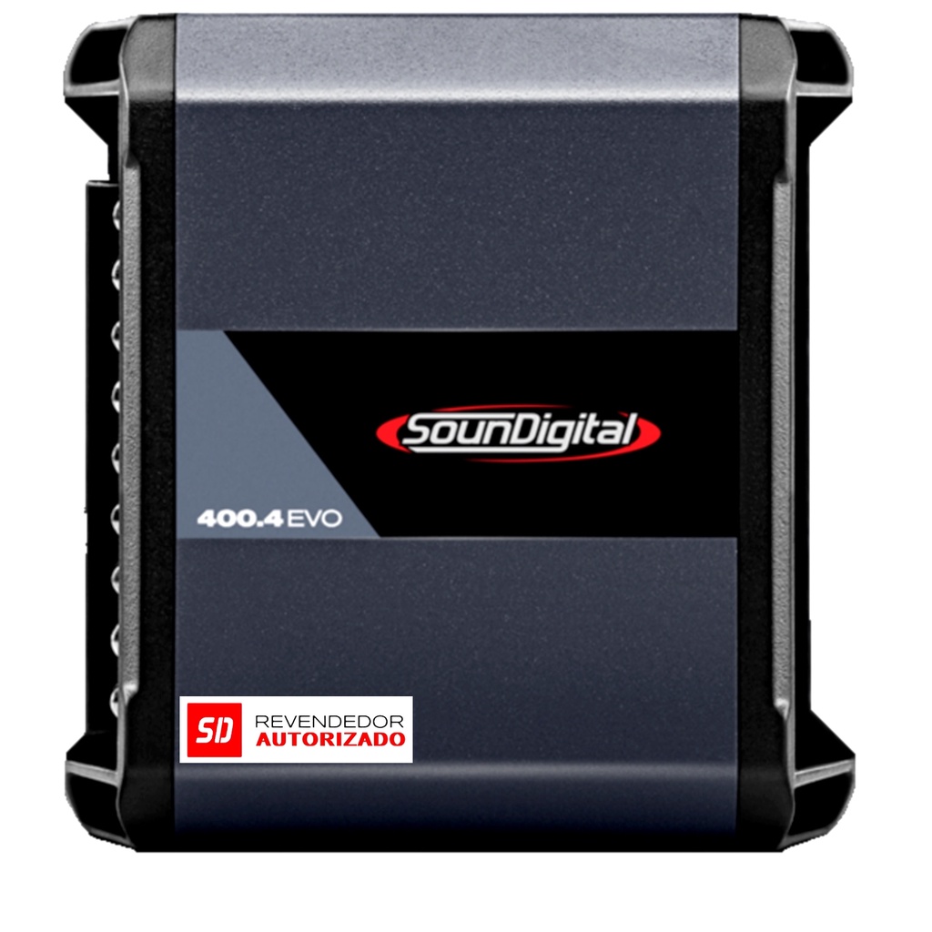 Amplificador SounDigital Sd400.4 4.0 SD400.4.4 Sd 400.4.4 Brigde 4 Ohms ...