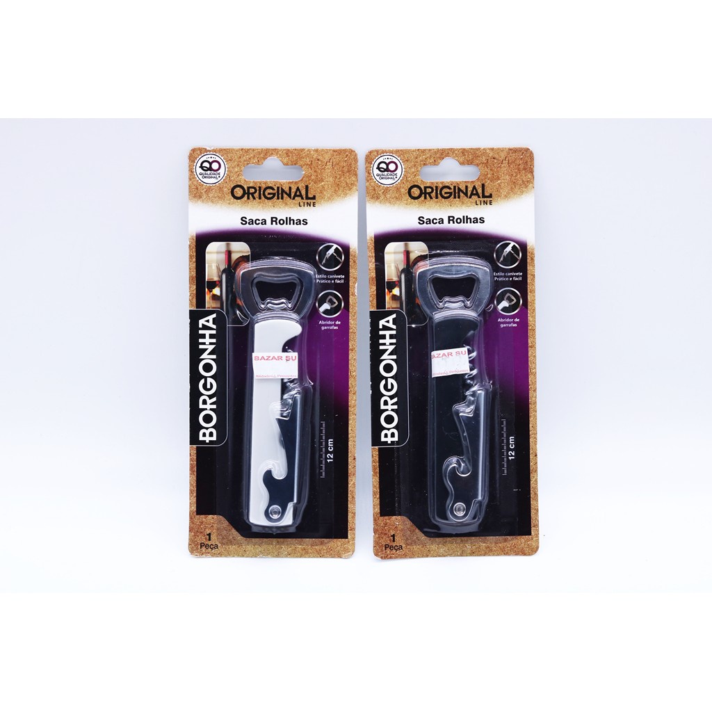 Saca Rolhas Borgonha da Marca Original Line | Shopee Brasil