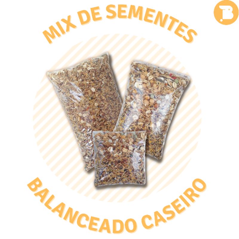 Mix de Sementes Caseiro Balanceado - Hamster, Gerbil, Rato Twister ...