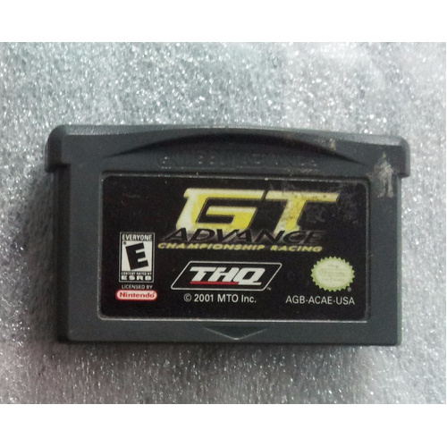 Gt Advance Championship Racing Game Boy Advance Original Gba | Shopee ...