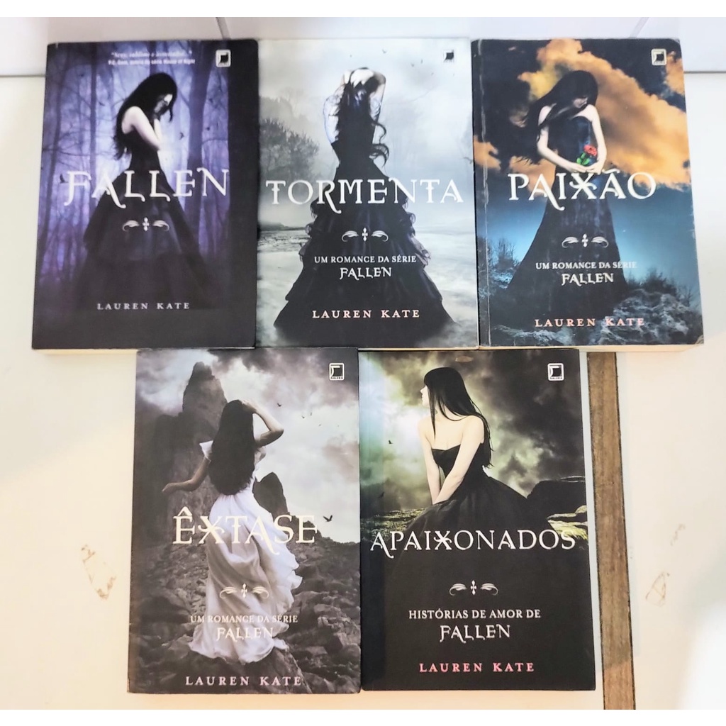 Coleção Fallen completa de Lauren Kate | Shopee Brasil