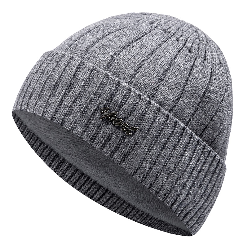 Touca Masculina Adulta Lisa Com Forro Interno Para Frio Intenso ...