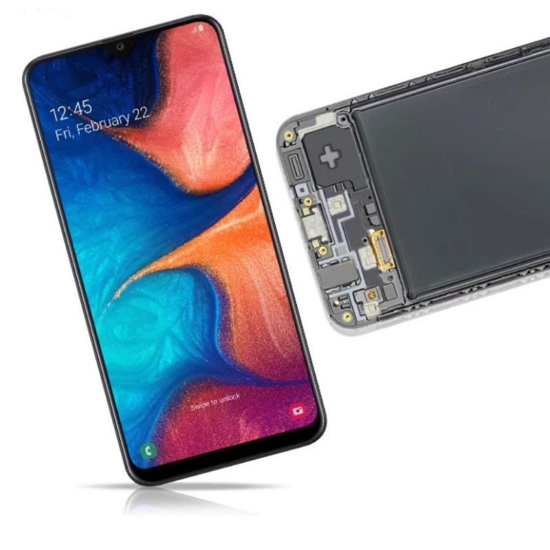 Tela Frontal Touch Display A20 Com Aro Original Importada Oled ( Envio Imediato) | Shopee Brasil