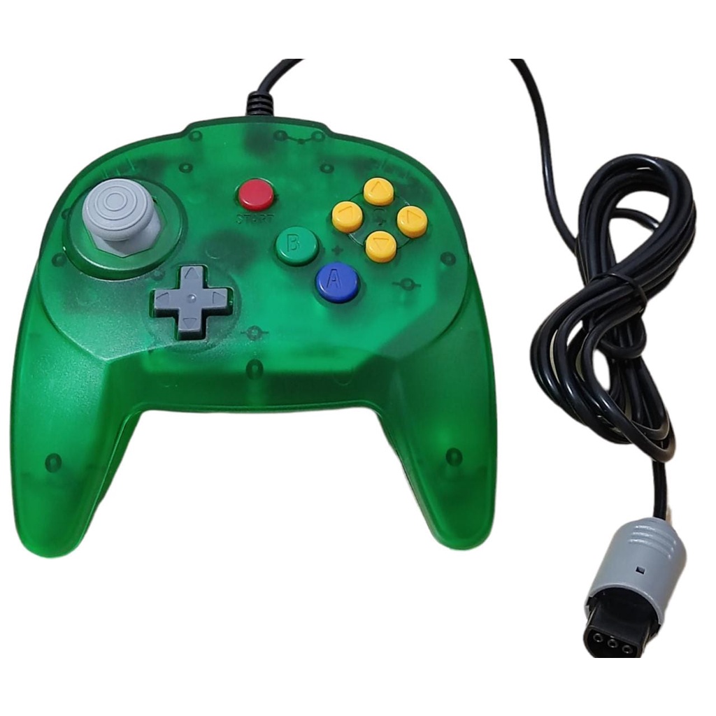 Controle Nintendo 64 N64 Novo Design Pronta Entrega | Shopee Brasil
