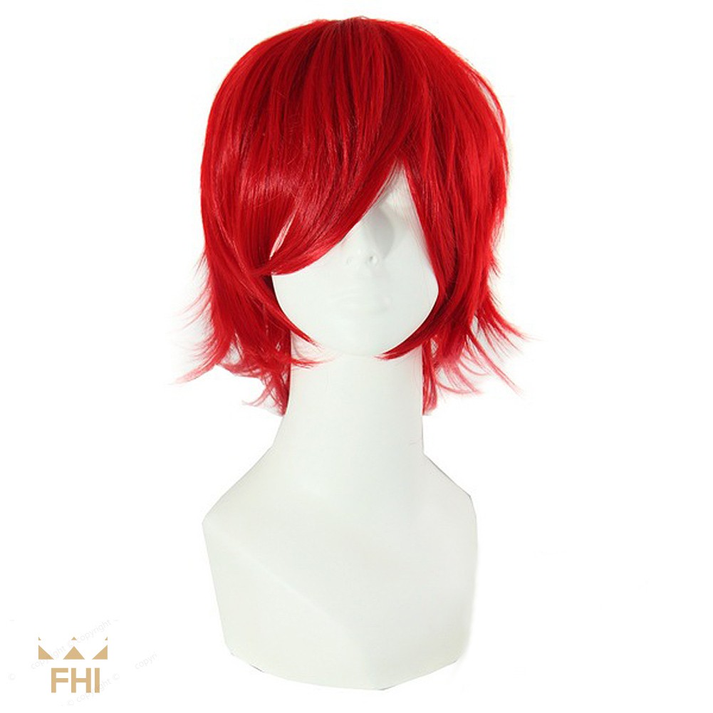 Peruca Vermelha Masculina Almighty Cosplay | Shopee Brasil