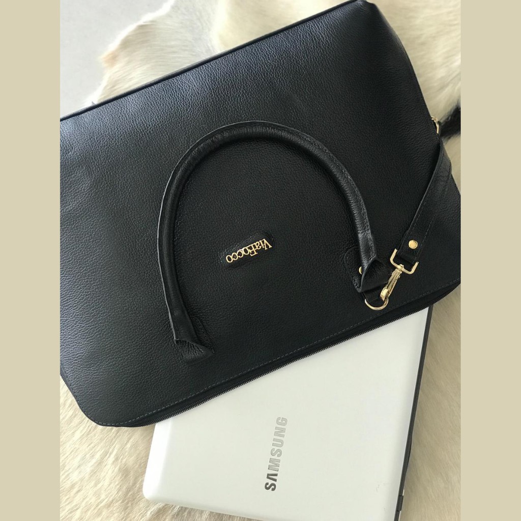 Bolsa Para Notebook Feminina Couro Legítimo | Shopee Brasil
