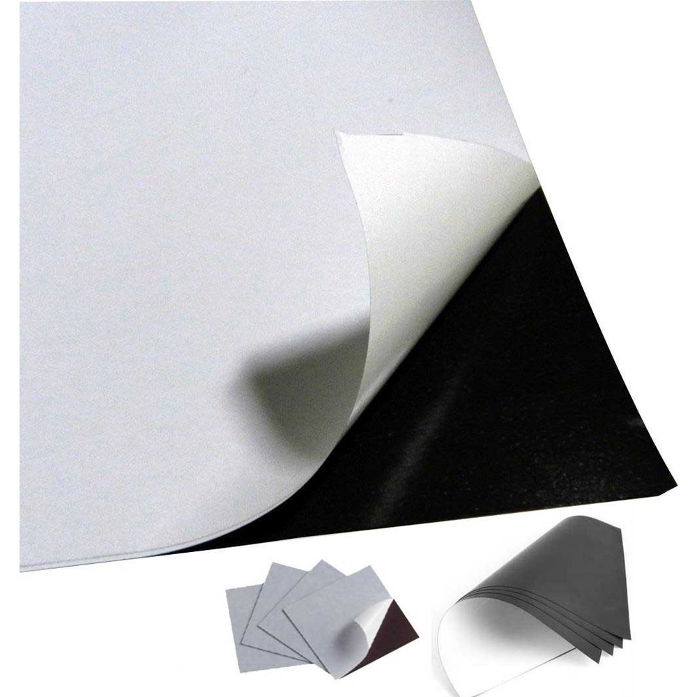 10 Folhas Imã Manta Imantada Adesivada A4 0,3mm | Shopee Brasil