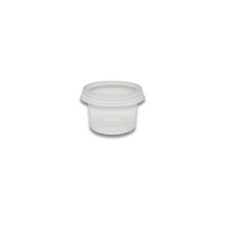Kit Pote redondo com tampa 140ml c/ 25 unidades - Copobras | Shopee Brasil