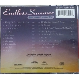 CD Donna Summer - Endless summer ( Donna Summer's greatest hits ...