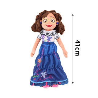 Disney Encanto Isabella Madrigal Dolls Mirabel Luisa Charm Dress Plush ...