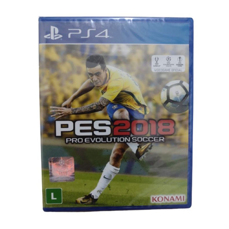 Jogo Pro Evolution Soccer 2018 - PES2018 - PS4 | Shopee Brasil