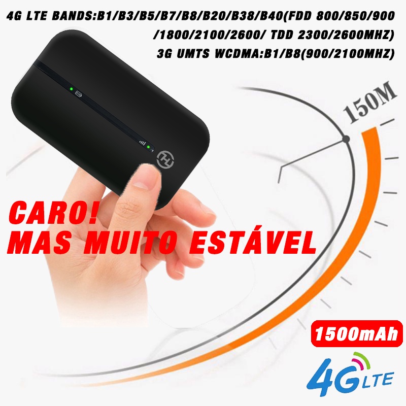 4G Router Unlocked Lte Wifi Mini 150Mbps Wireless Portable Pocket Modem ...