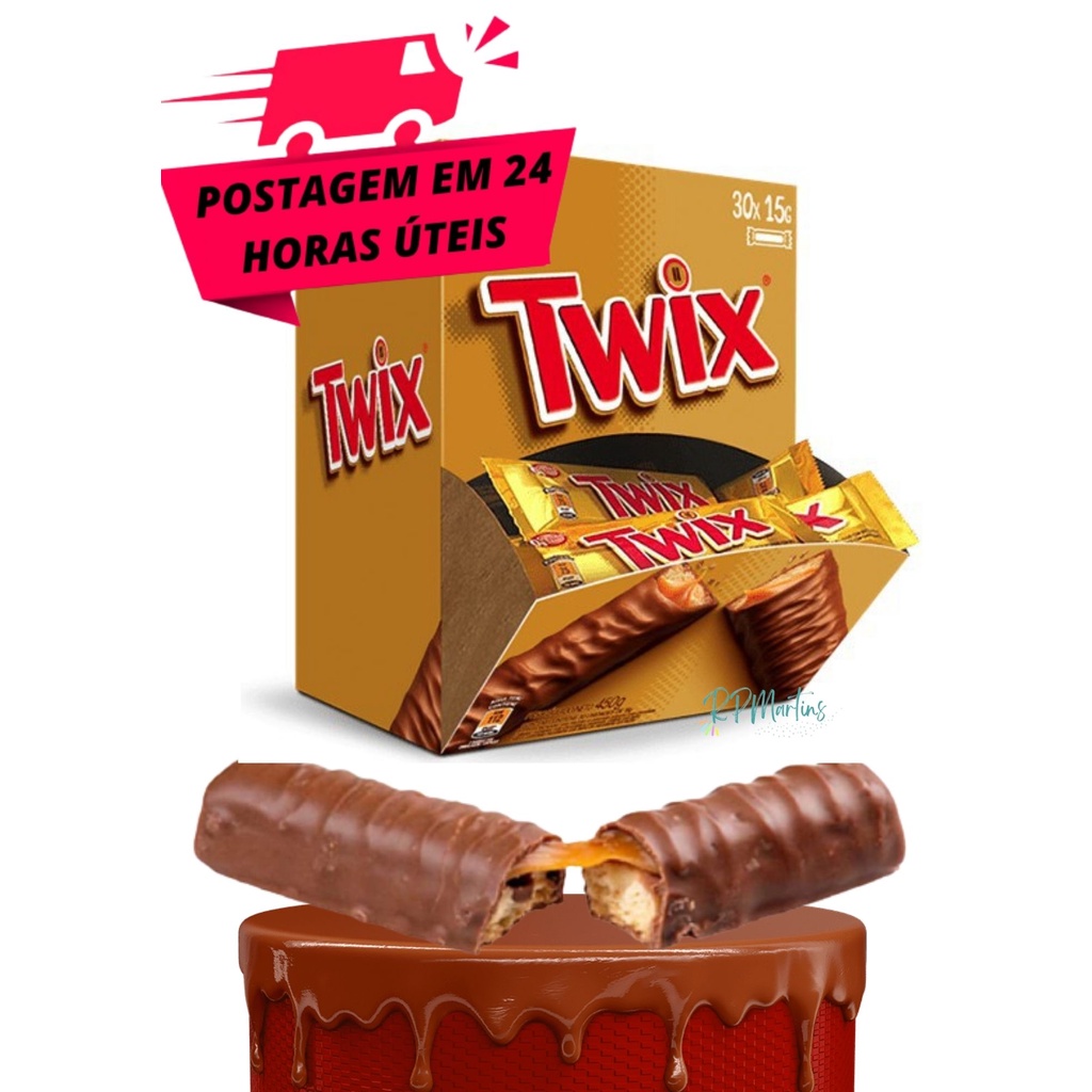 Caixa Twix Chocolate | Shopee Brasil