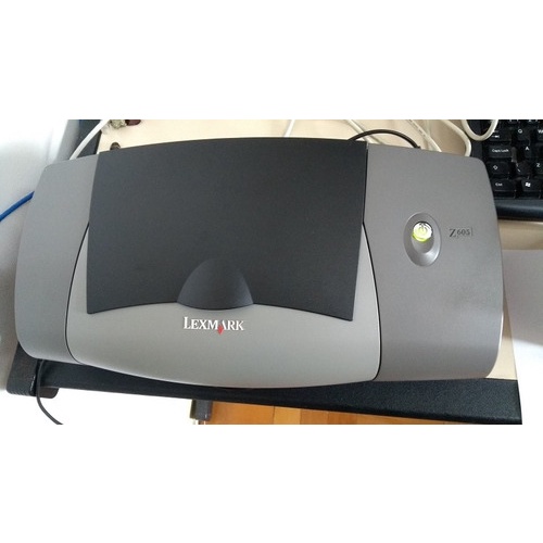 Impressora Lexmark Z605 Com Cd E Fonte Funcionando Usado | Shopee Brasil