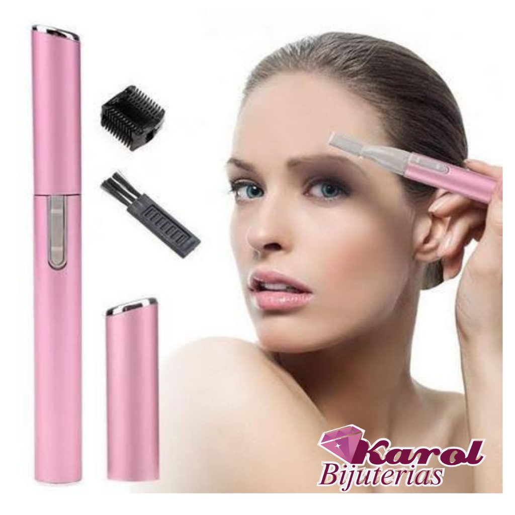 Depilador Aparador Feminino Facial Pelos Sobrancelhas Nariz ( É IMPRESSIONANTE ) | Shopee Brasil