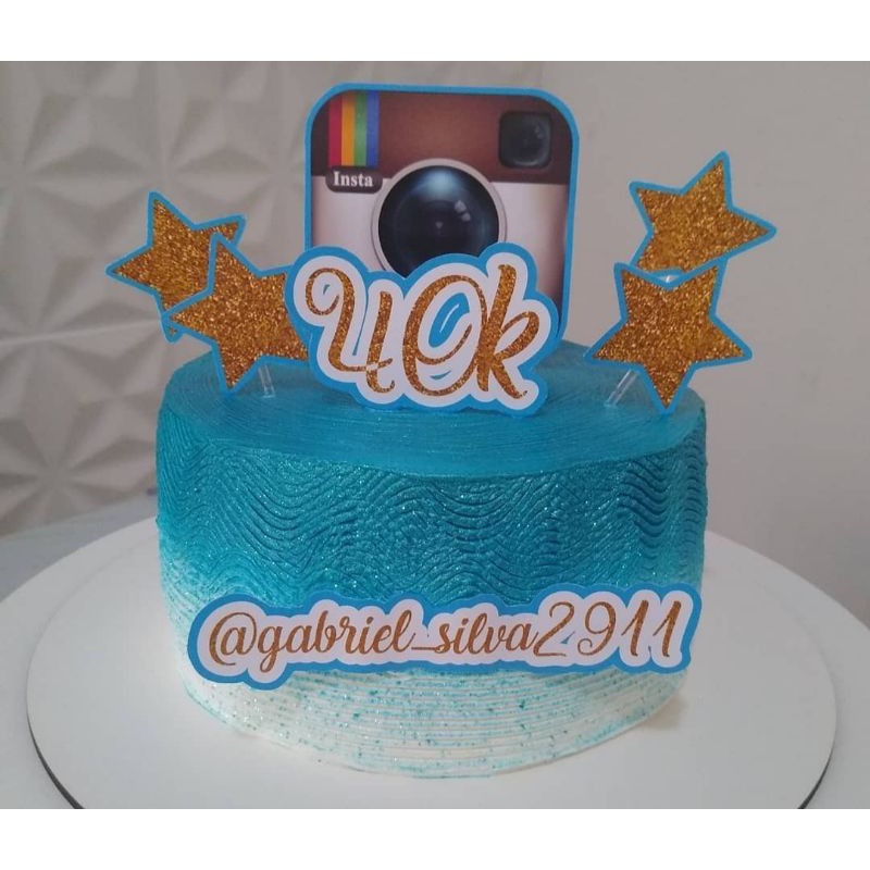 topo de Bolo insta (074) | Shopee Brasil