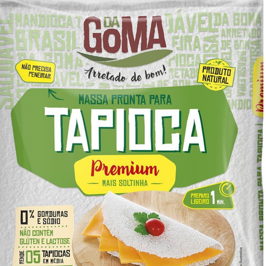 Massa pronta para Tapioca Da Goma | Shopee Brasil