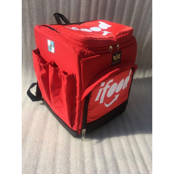 BAG MOCHILA TERMICA IFOOD (NÃO PRECISA DE ISOPOR) - Escorrega o Preço