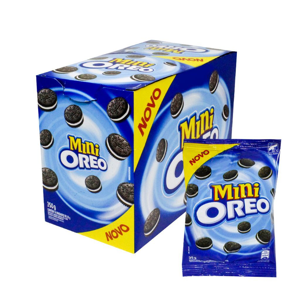 Kit C/10 Mini Oreo - 10x35g (350g) | Shopee Brasil