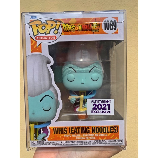 Funko pop! Dragon Ball super- whis(eating noodles) #1089 Funimation ...