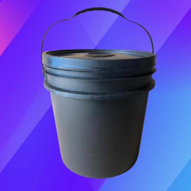 balde grande com tampa 16 litros - 01 Unidades | Shopee Brasil