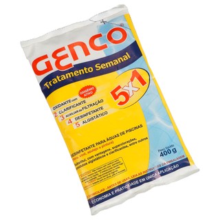 Genco Tratamento Semanal 5 Em 1 - 400 Grs Genco | Shopee Brasil