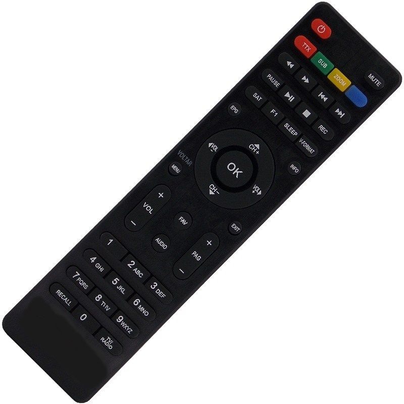 Controle Remoto Receptor Cinebox Supremo+ Plus HD | Shopee Brasil