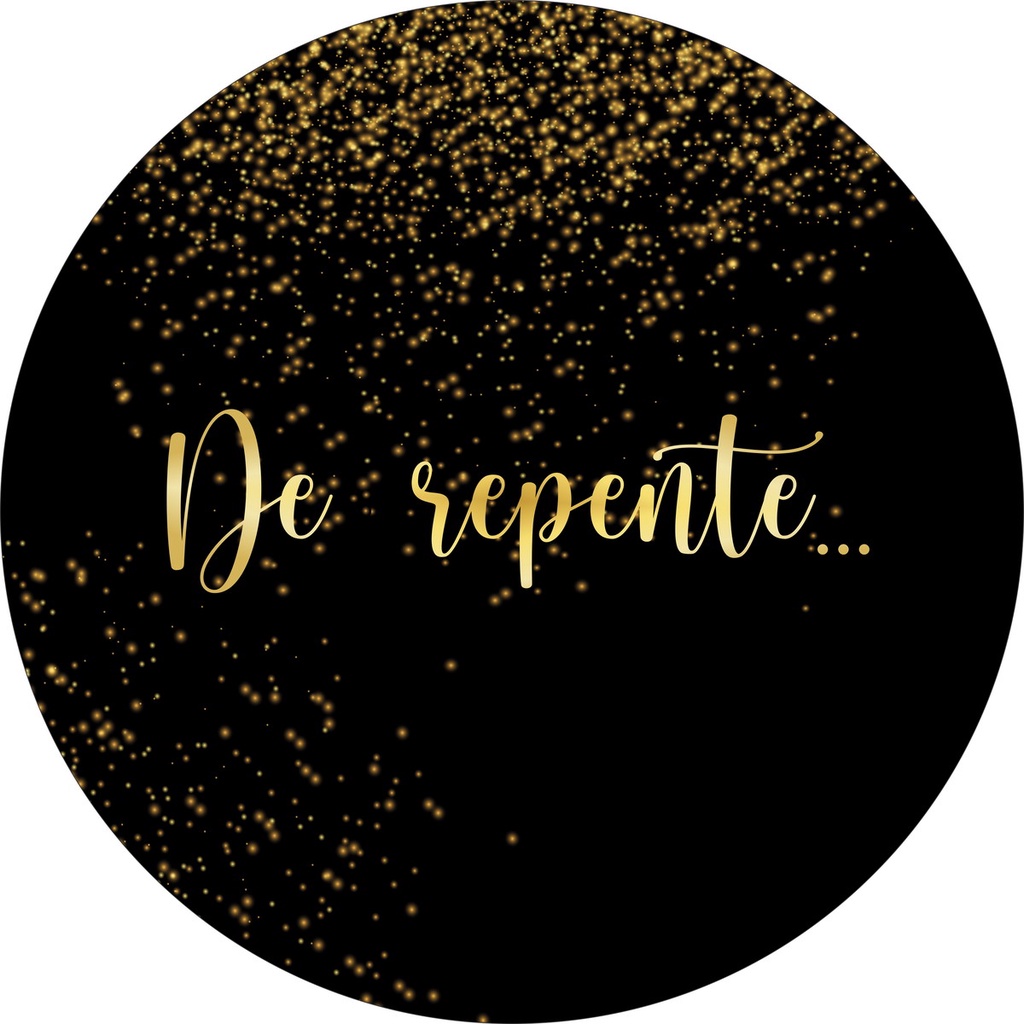 Painel Redondo De Repente 1,30 x 1,30 , Em Lona | Shopee Brasil