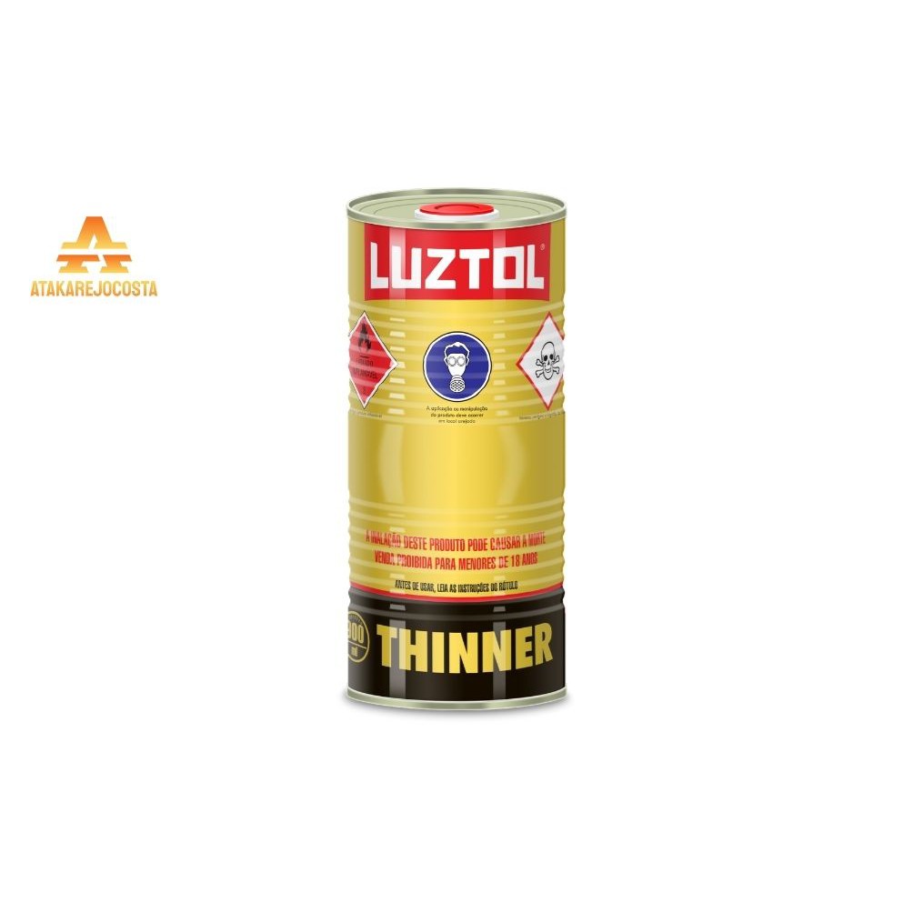 Lata de THINNER 400 900ML | Shopee Brasil