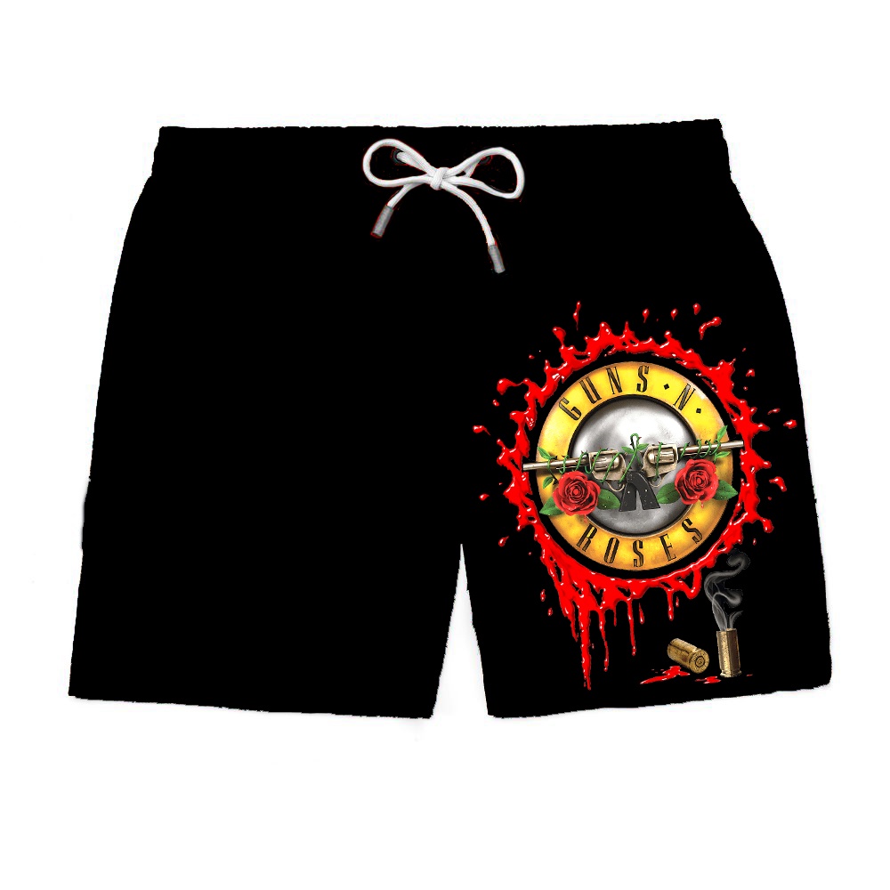 Short Bermuda Praia Berma Guns | Shopee Brasil