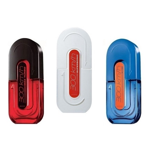 Perfume 300 Km/h Masculino 100ml, Surfer, Nitro, Max Turbo, Gamer ...