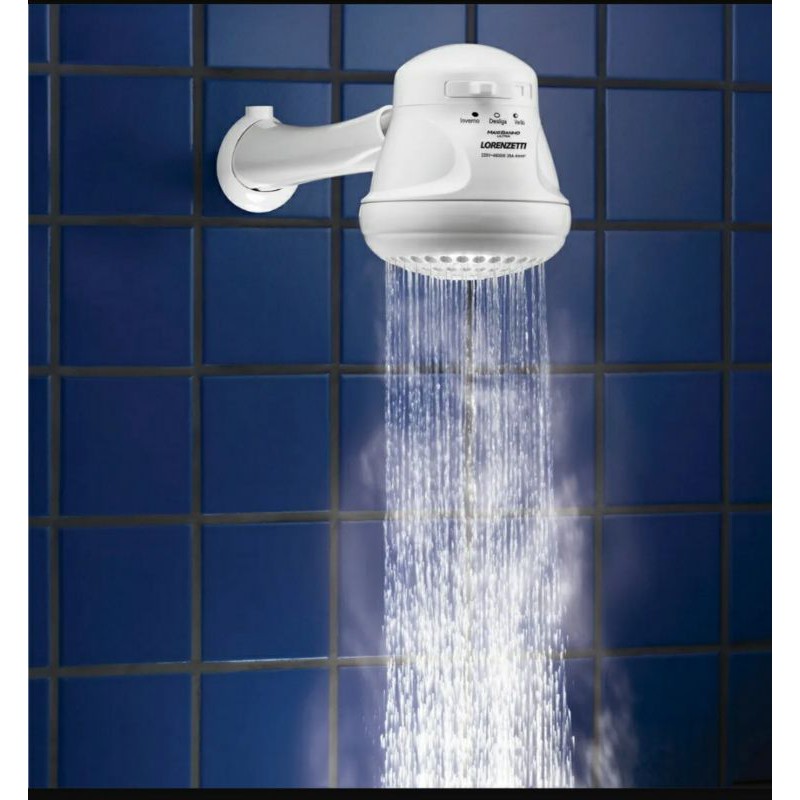 Ducha/Chuveiro Maxi Banho Ultra 127V ou 220V 4600W com Cano Exclusivo ...
